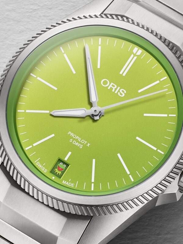 Oris ProPilot X Kermit Edition