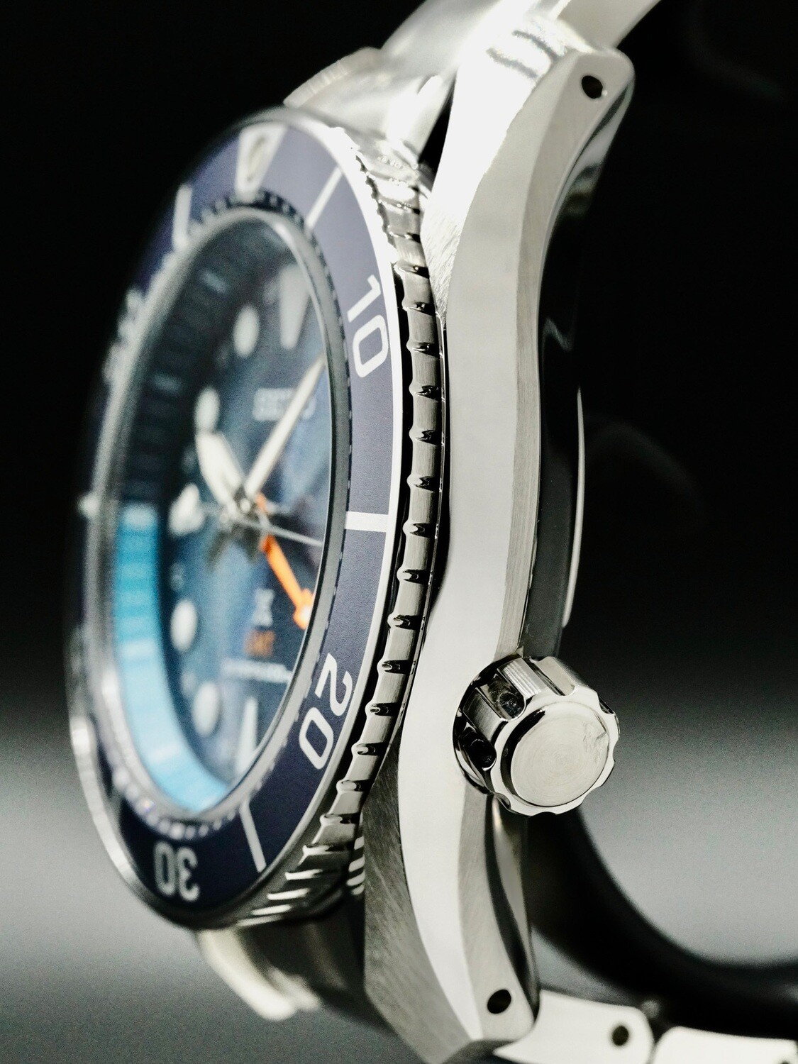 Seiko Prospex SFK001 Sea Sumo Solar GMT Blue - Exquisite Timepieces