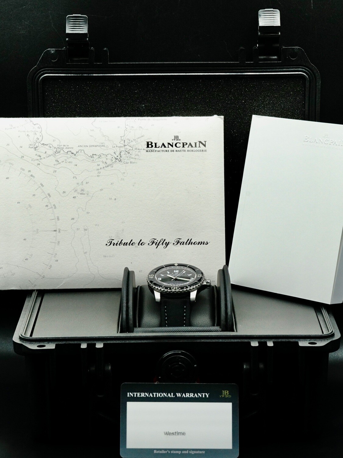 Blancpain Fifty Fathoms Tribute To Aqua Lung 5015C-1130-52B - Exquisite ...