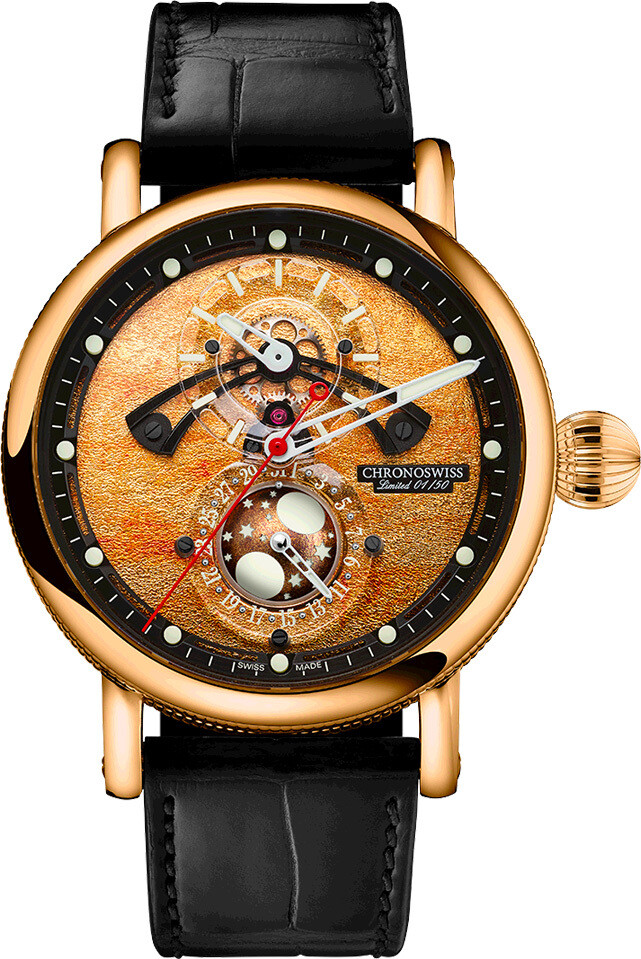 Chronoswiss Space Timer Jupiter Gold - Exquisite Timepieces