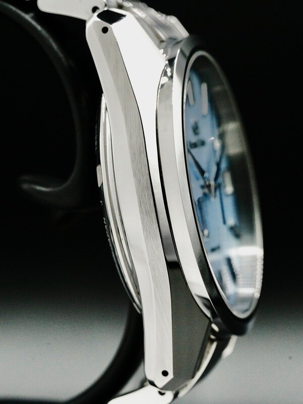 Grand Seiko SBGA387 Spring Drive Ice Blue Dial - Exquisite Timepieces