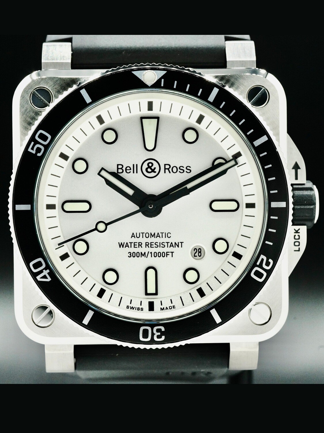 Bell & Ross BR 03-92 Diver White - Exquisite Timepieces
