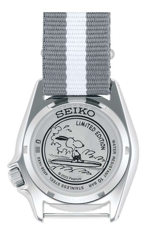 Seiko SRPK25 5 Sports 55th Anniversary PEANUTS Limited Edition ...