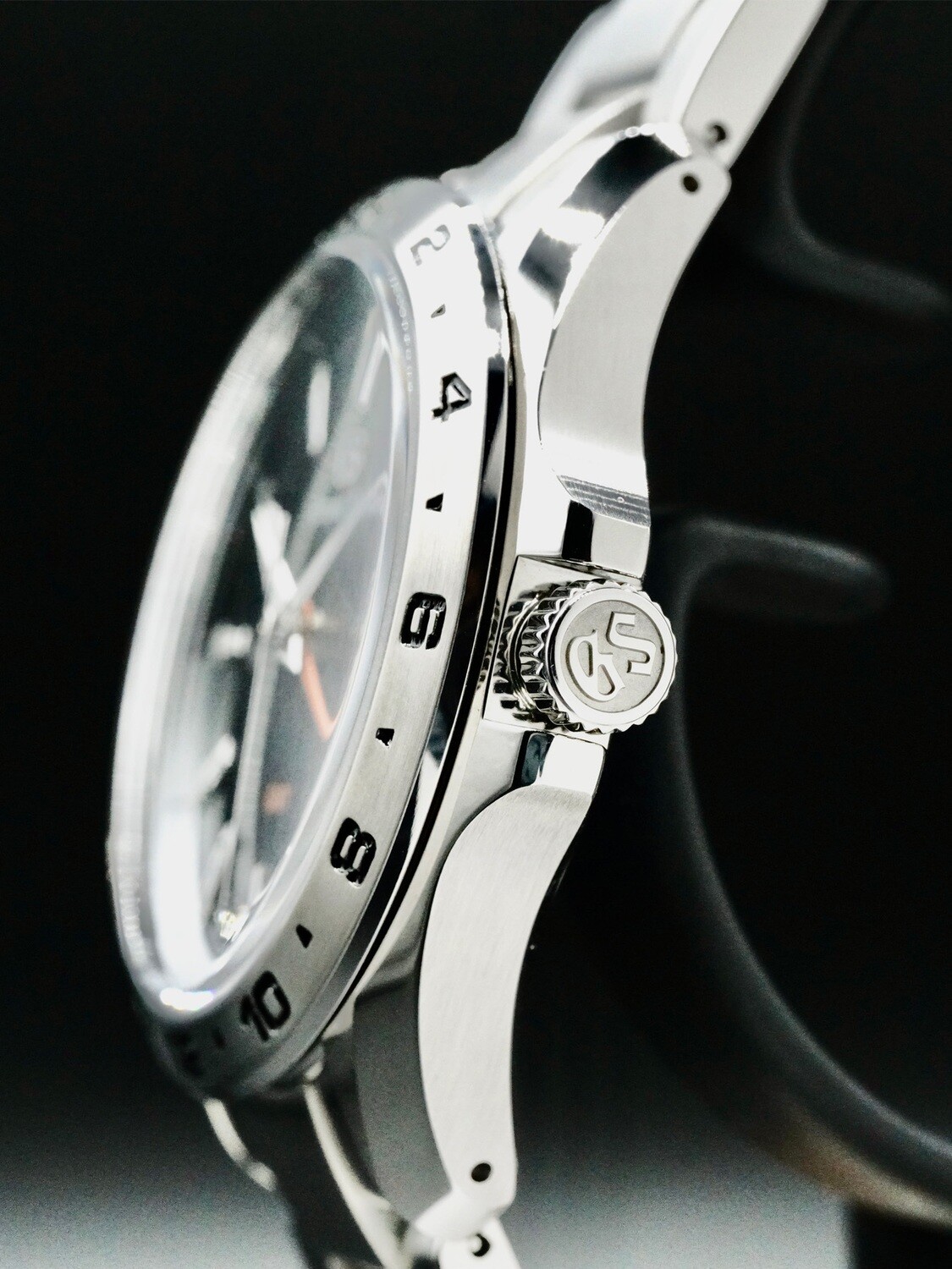 Grand Seiko Sport SBGN003 Black GMT 9F Quartz 39mm