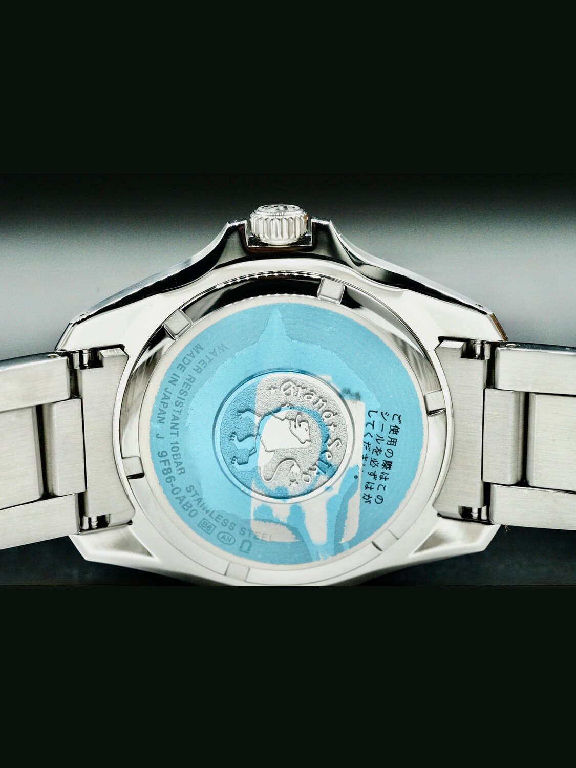 Grand Seiko Sport SBGN003 Black GMT 9F Quartz 39mm