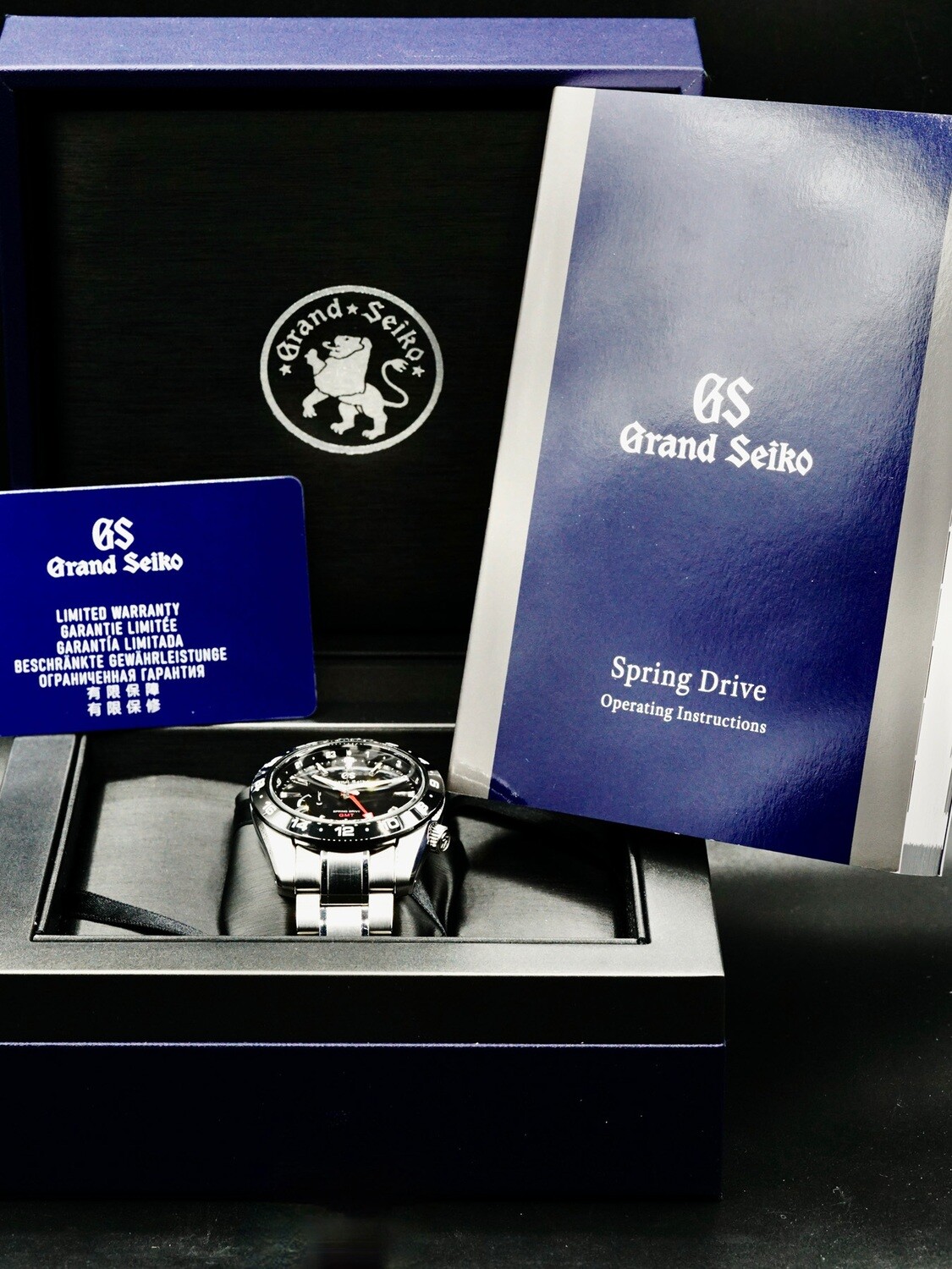 Grand Seiko SBGE253 Sport GMT Spring Drive Black Dial - Exquisite ...