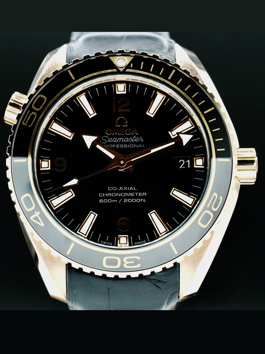 Omega 232.63.42.21.01.001 Planet Ocean 600M Co-axial 42mm - Exquisite ...