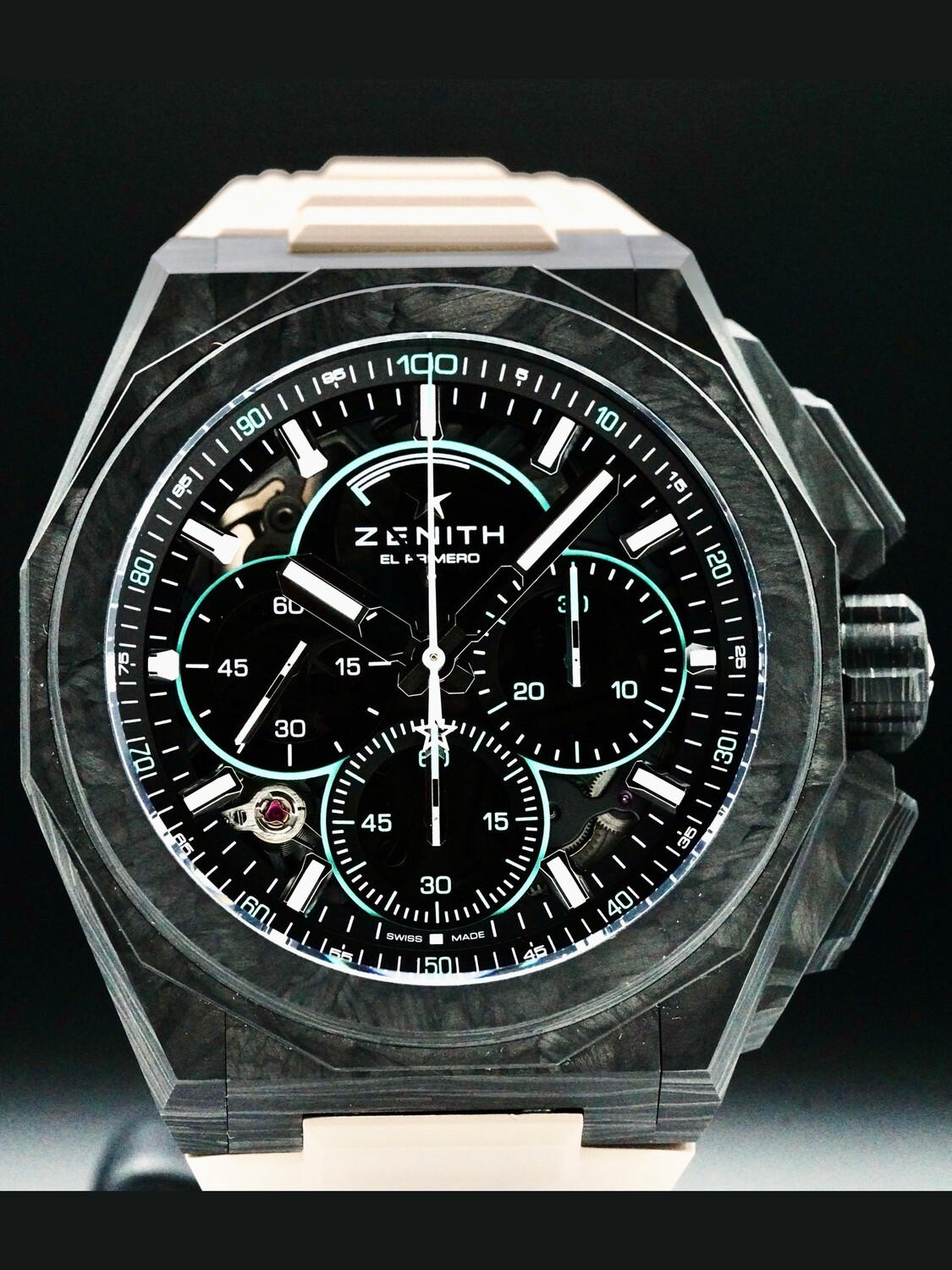 Zenith 10.9101.9004/60.I310 Defy Extreme E-Prix Forged Carbon ...