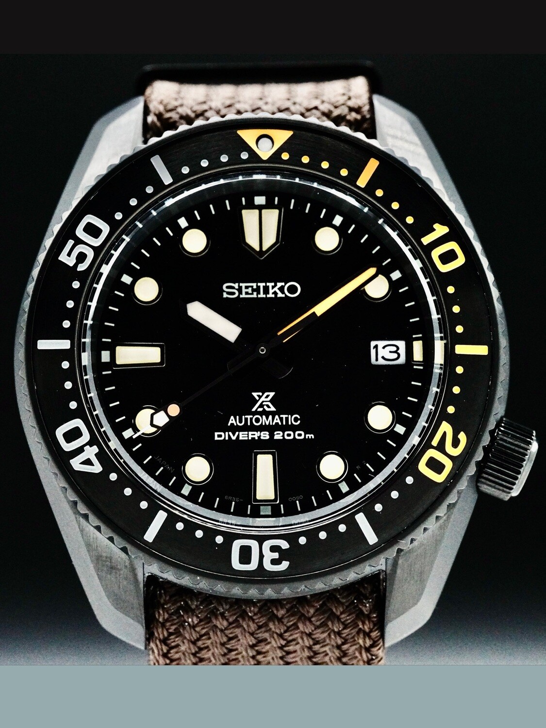 Seiko Prospex SPB255 1968 Mechanical Divers Modern Re-interpretation ...
