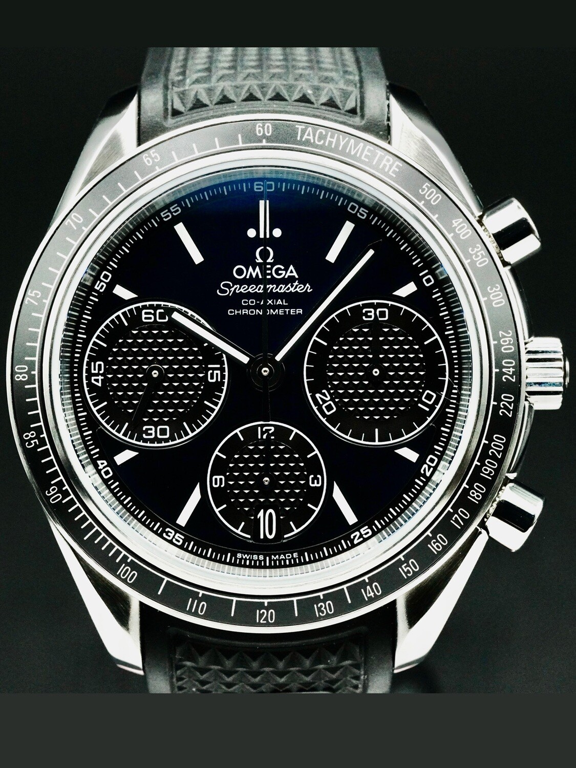 Omega 326.32.40.50.03.001 Racing Co-Axial Chronograph 40mm - Exquisite ...