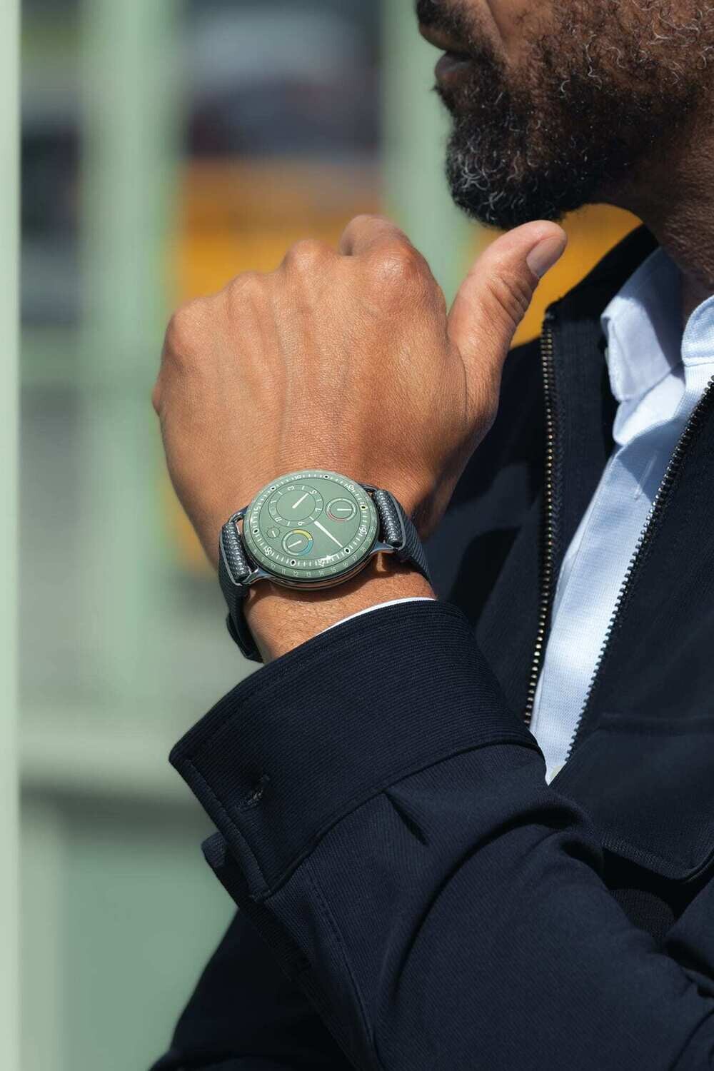 Ressence TYPE 3 EE Eucalyptus Green - Innovative Oil-Filled Watch with ...