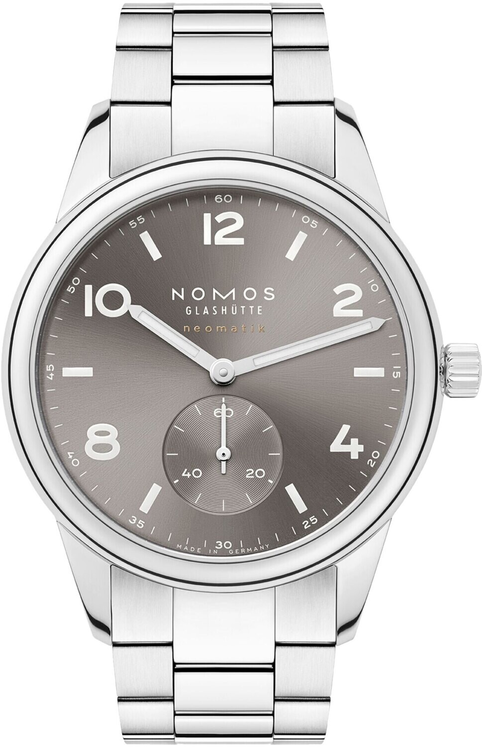 Nomos Glashutte 764 Club Sport Neomatik 39 Smoke - Exquisite Timepieces
