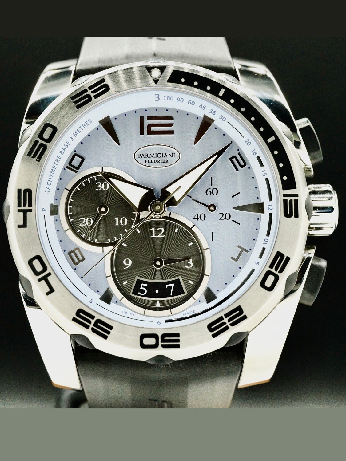 Parmigiani PFC528-0010500 FLEURIER Pershing 005 Chronograph Automatic ...