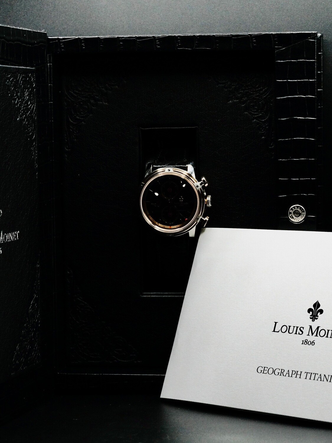 Louis Moinet LM.78.40.55 Geograph Limited Edition - Exquisite Timepieces