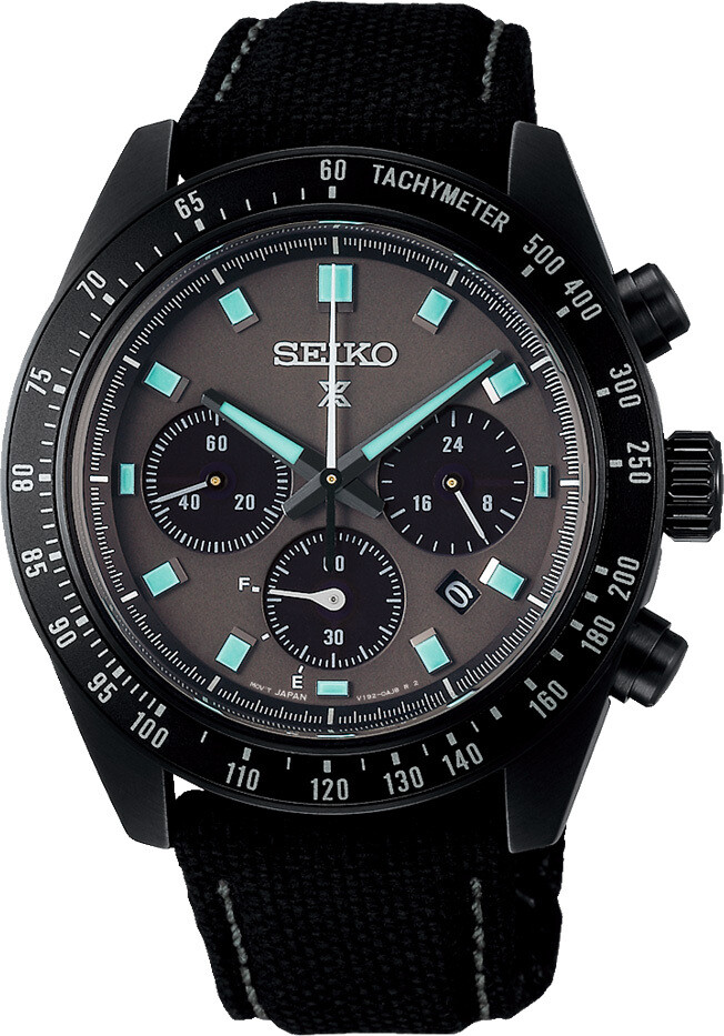Seiko Prospex Speedtimer Solar Chronograph The Black Series SSC917 ...