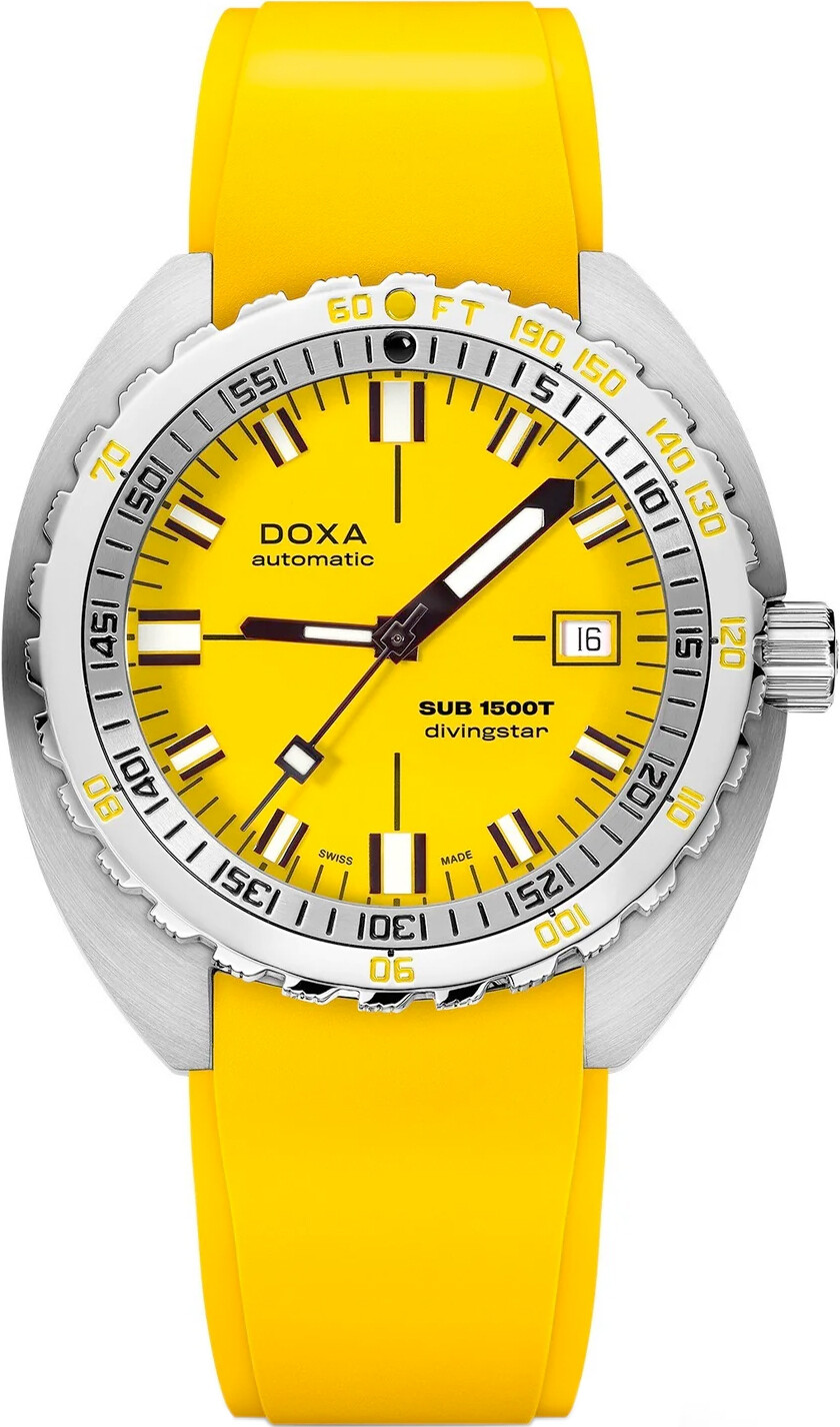 DOXA 1500T Divingstar 881.10.361.31 on Strap - Exquisite Timepieces