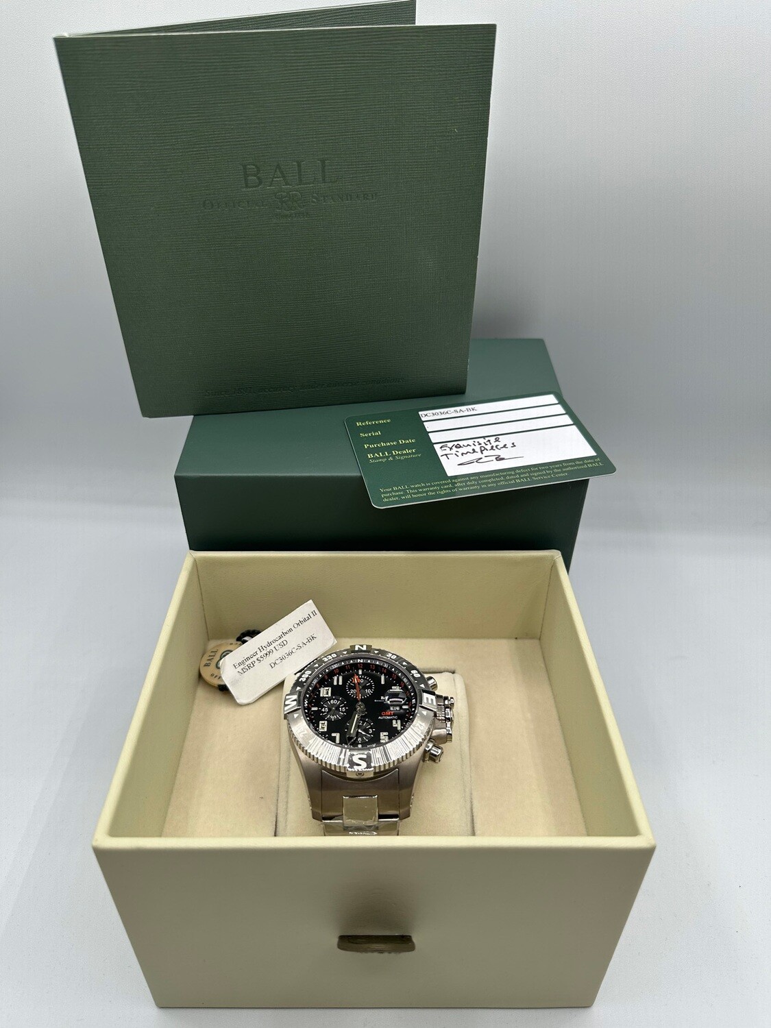 Ball Watch Engineer Hydrocarbon Spacemaster Orbital II Chronograph ...