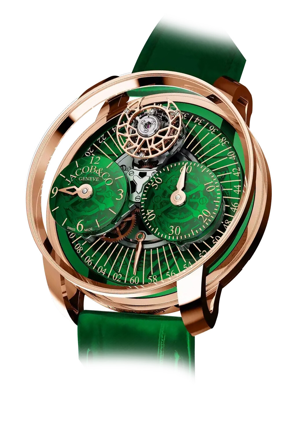 Jacob & Co. Astronomia Regulator Green - Exquisite Timepieces