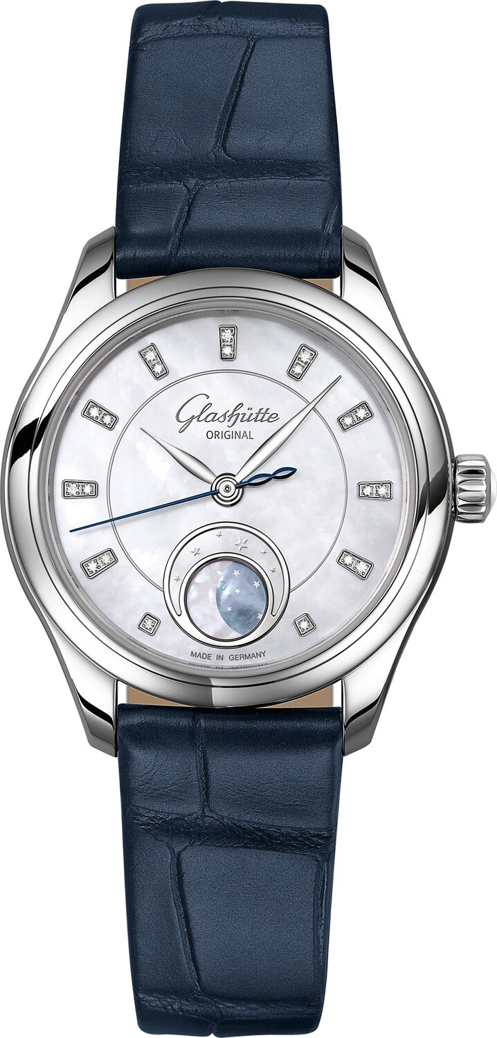 Glashütte Original Ladies Serenade Luna 1-35-14-02-02-04 - Exquisite ...