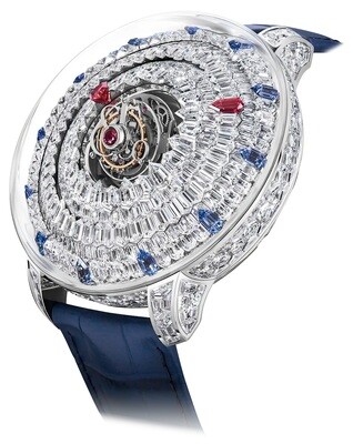 Jacob & Co. The Mystery Tourbillon Rose Gold Rainbow on Strap ...