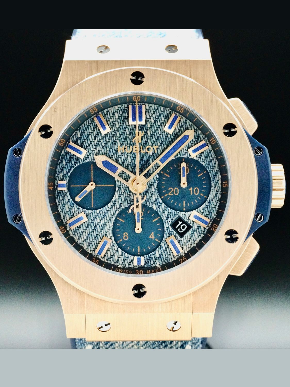 Hublot 301.PL.2780.NR.JEANS Big Bang Jeans Gold - Exquisite Timepieces