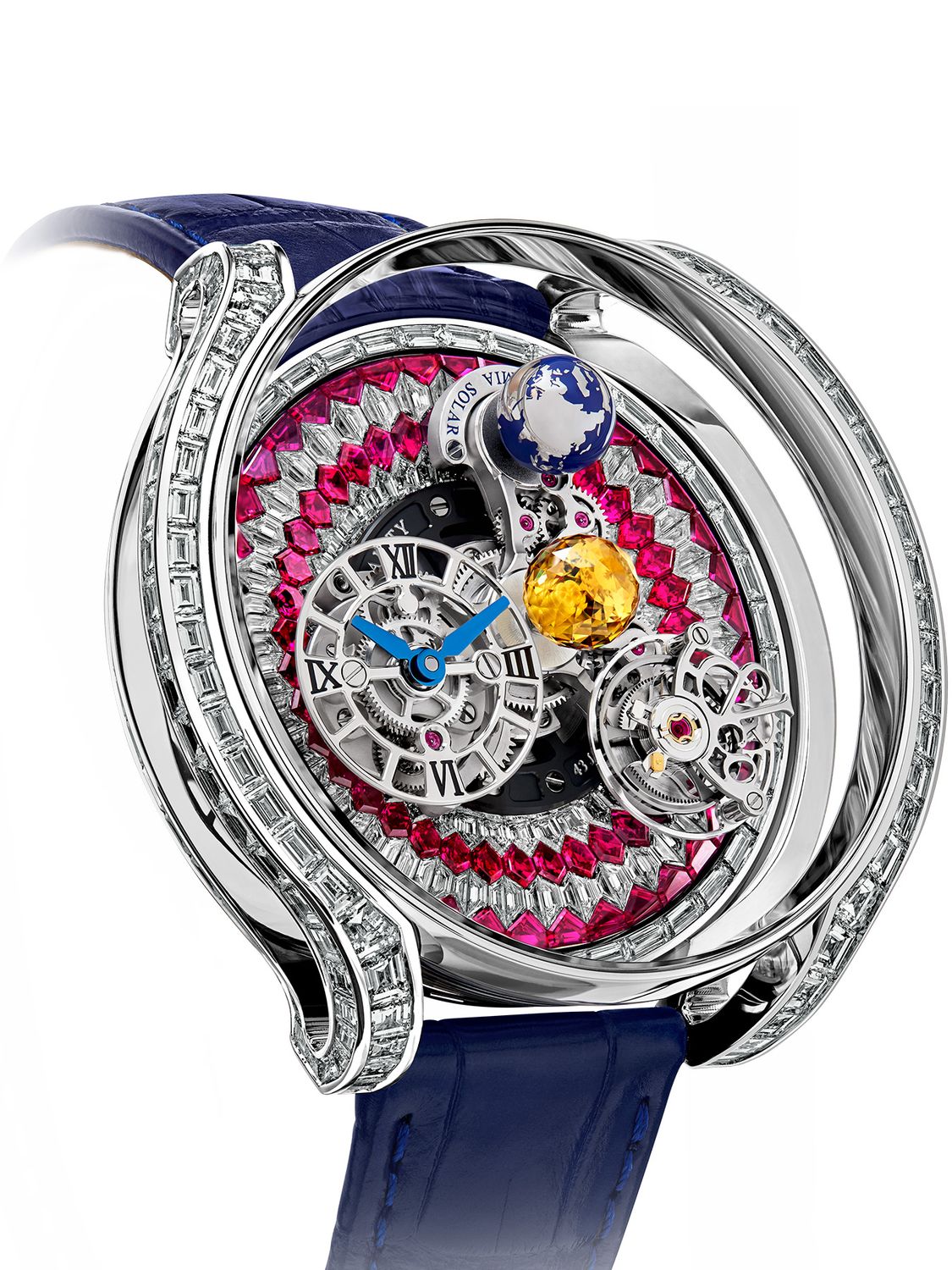 Jacob & Co. Astronomia Solar Constellations 3D Ruby White Gold ...
