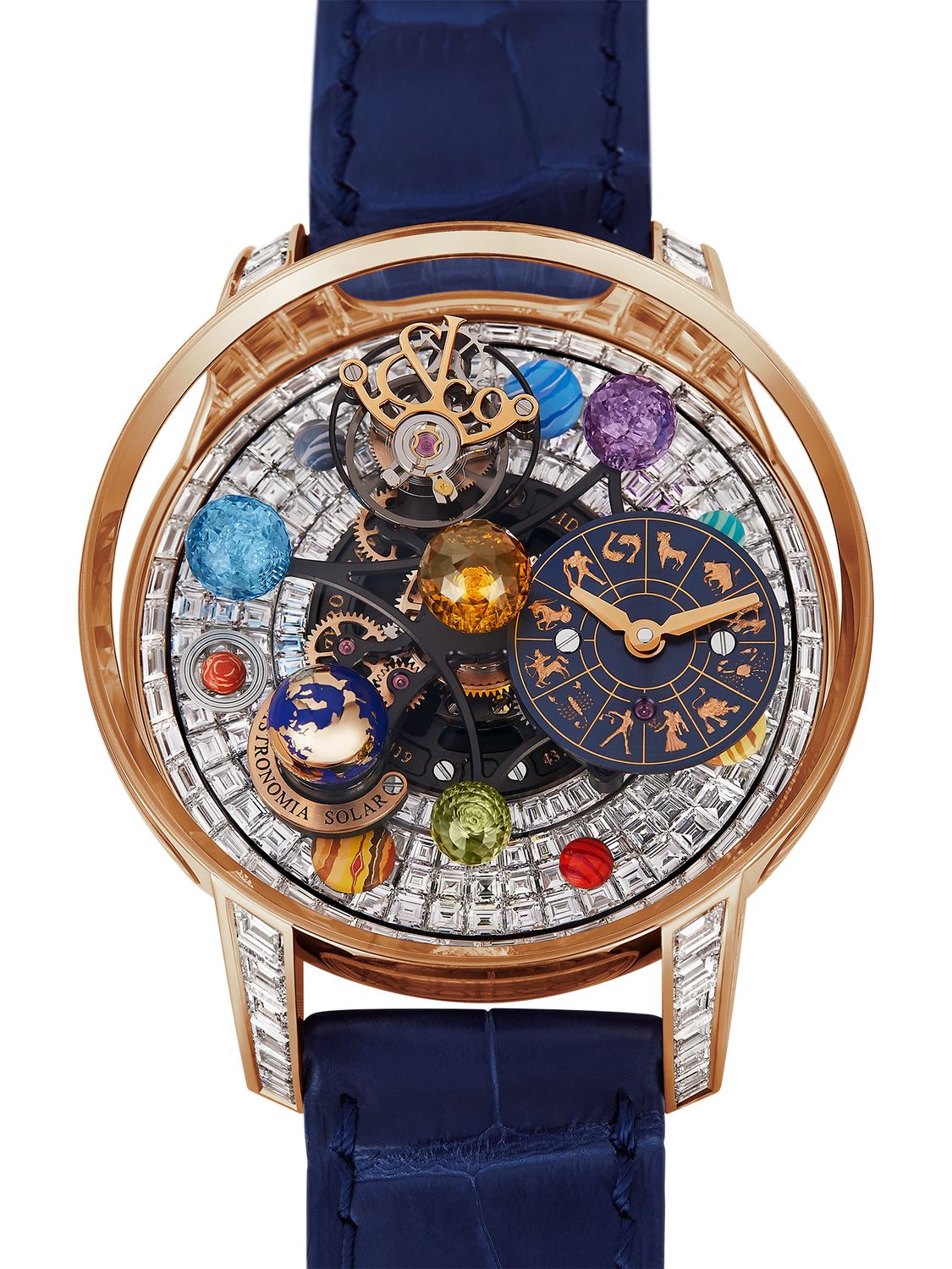 Jacob & Co. Astronomia Solar Zodiac Baguette - Exquisite Timepieces