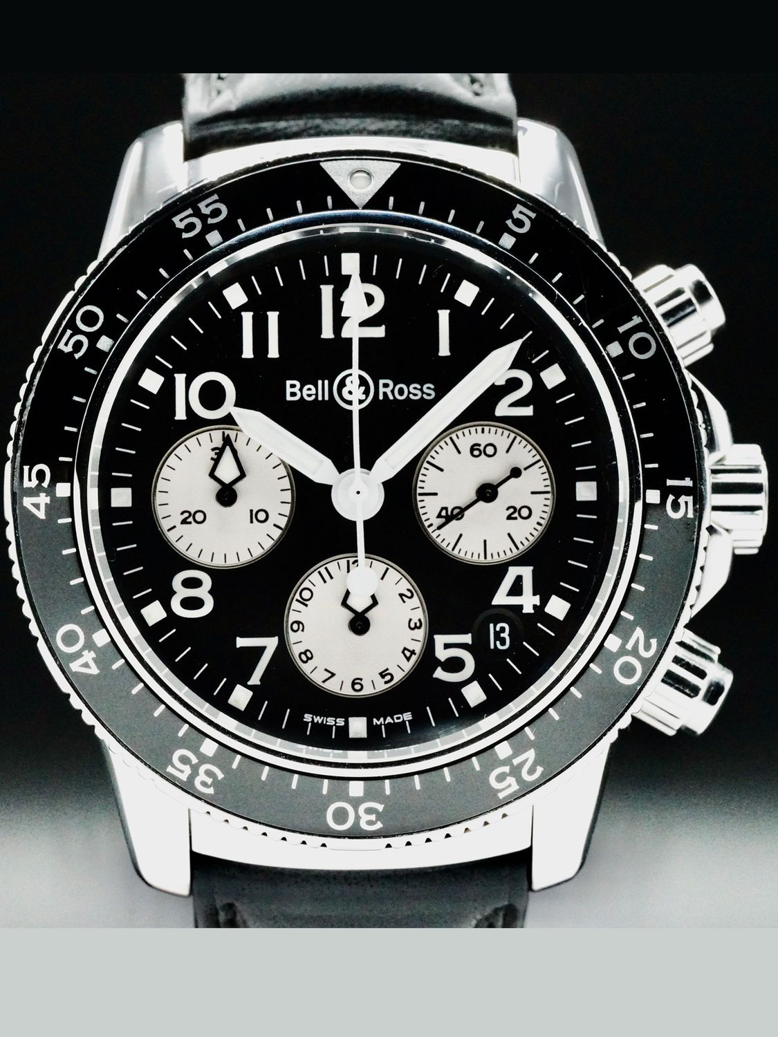 Bell & Ross Pilot Sapphire Chrono - Exquisite Timepieces