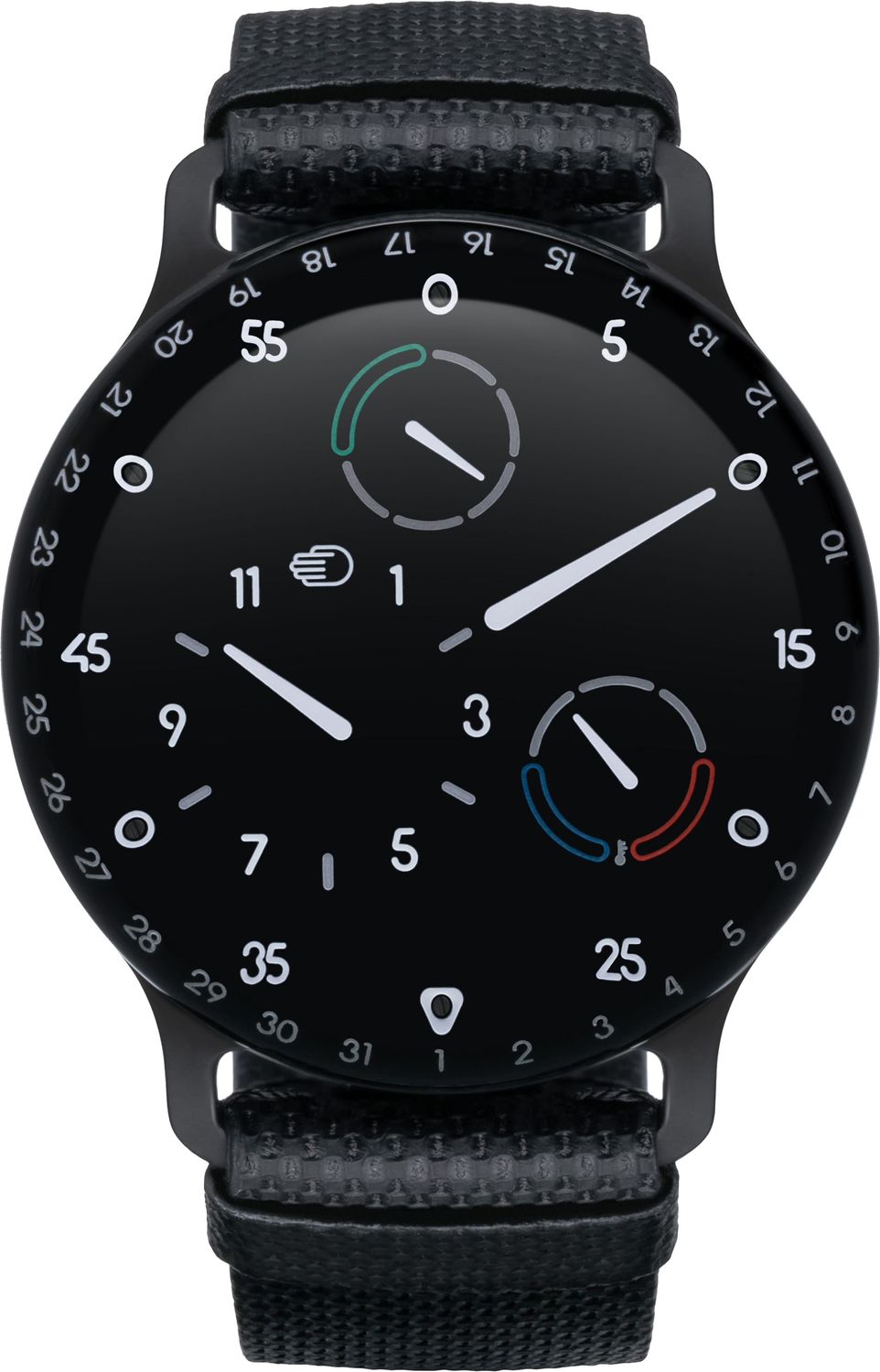 Ressence Type 3 BB2 Black with Black Strap Black Ardillon Buckle ...