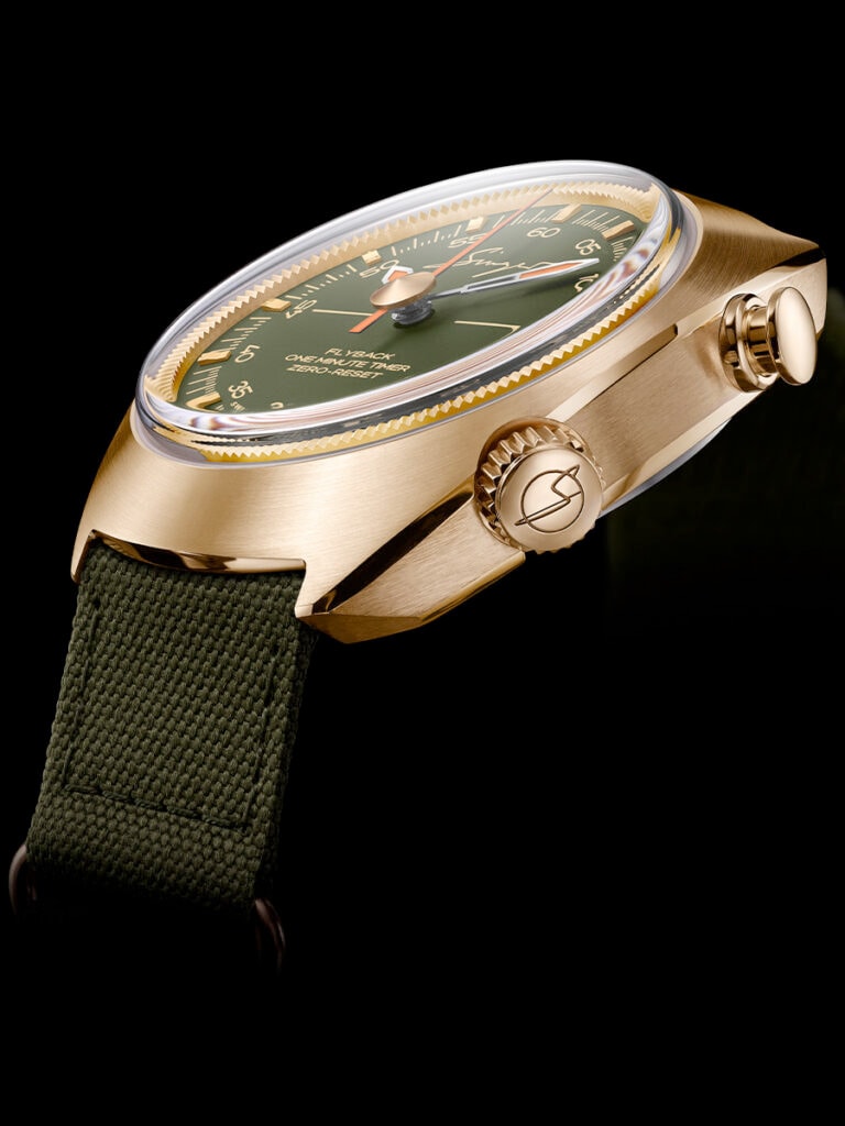 Singer Reimagined 1969 Bronze Timer SR303 - Exquisite Timepieces