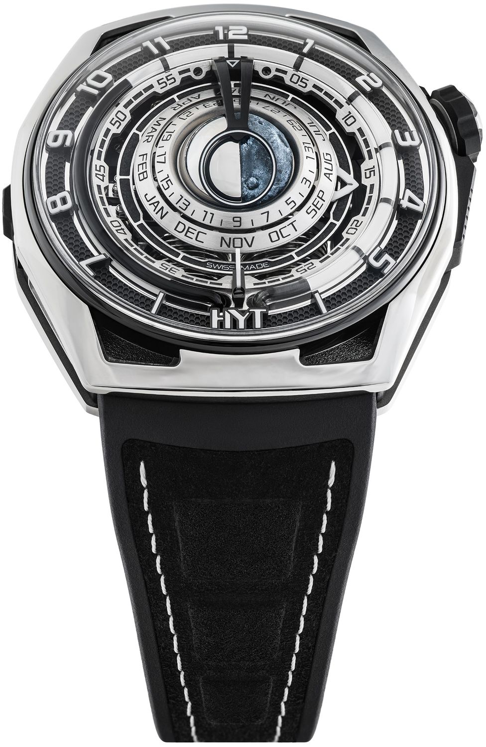 HYT H02981-A Moon Runner Grey Ghost Limited Edition - Exquisite Timepieces