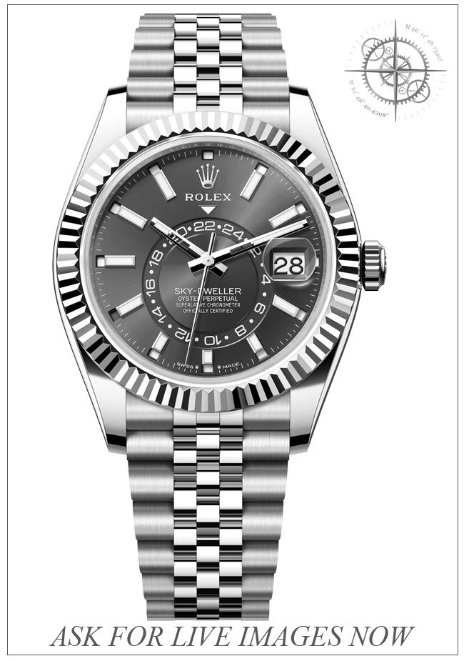 Rolex 336934 SkyDweller Stainless 42mm Green Dial - Exquisite Timepieces