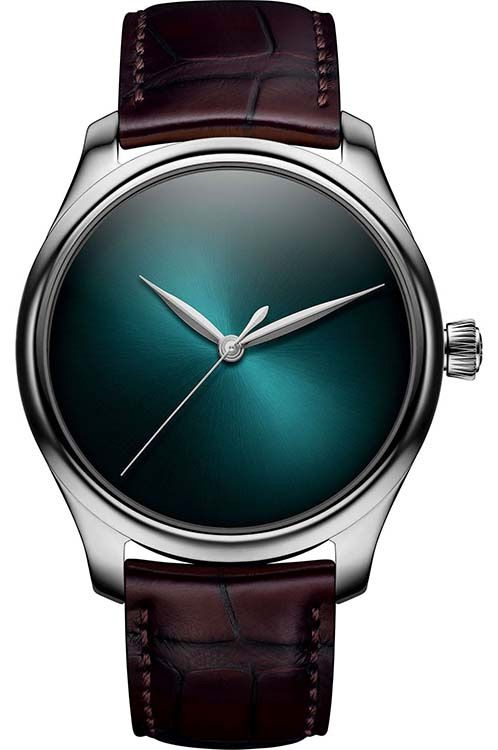 H. Moser & Cie. 1200-1240 Centre Seconds Automatic Steel Türkis fumé ...