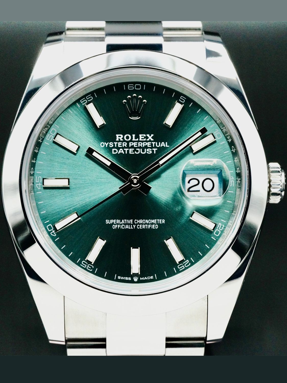 Rolex 126300 Datejust 41 Green Dial - Exquisite Timepieces
