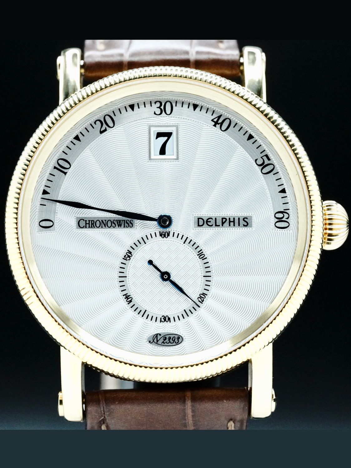 Chronoswiss CH1421 Delphis Jump Hour Retrograde - Exquisite Timepieces
