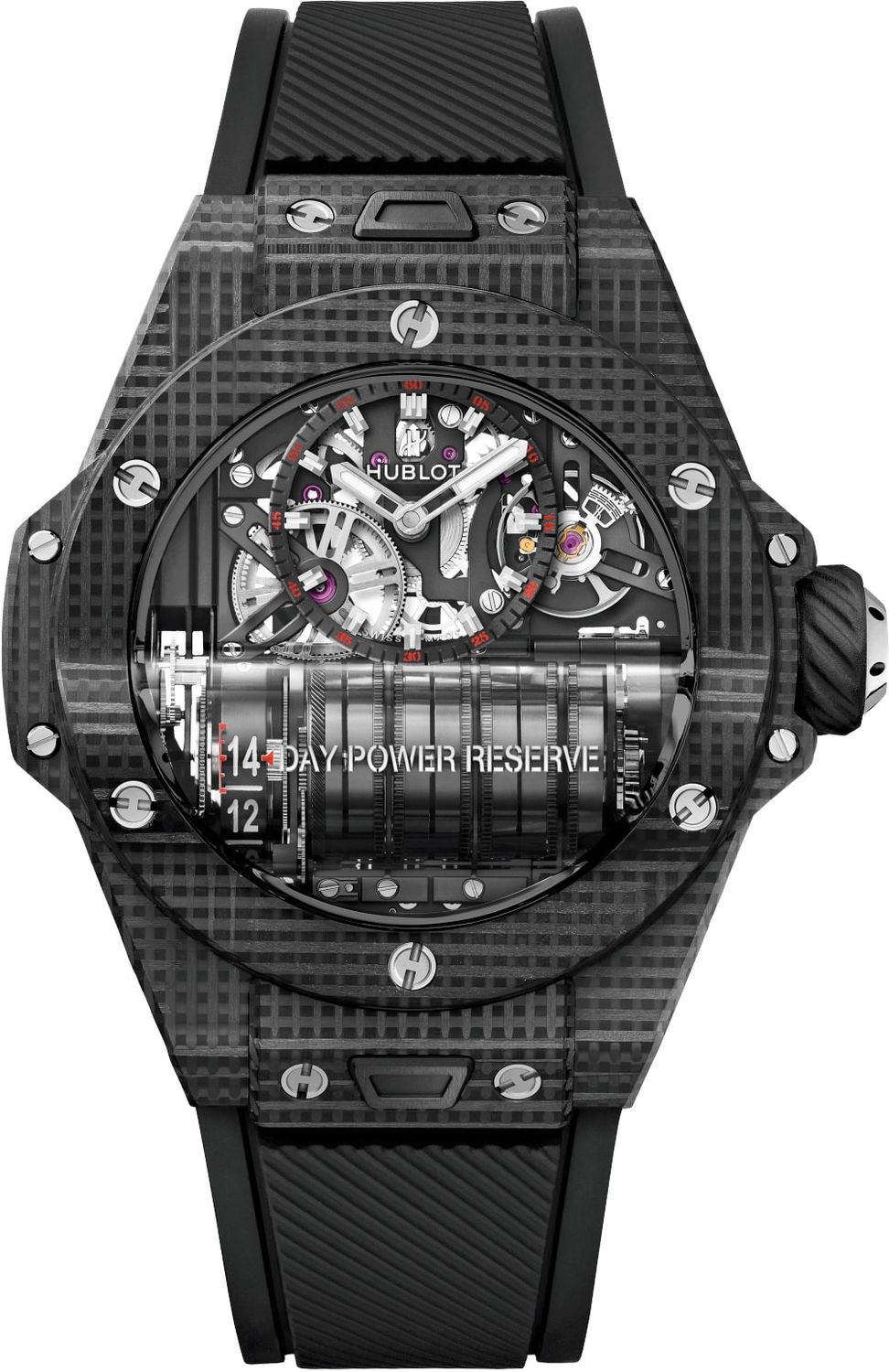 Hublot 911.QD.0123.RX Big Bang MP-11 Power Reserve 14 Days 3D Carbon ...