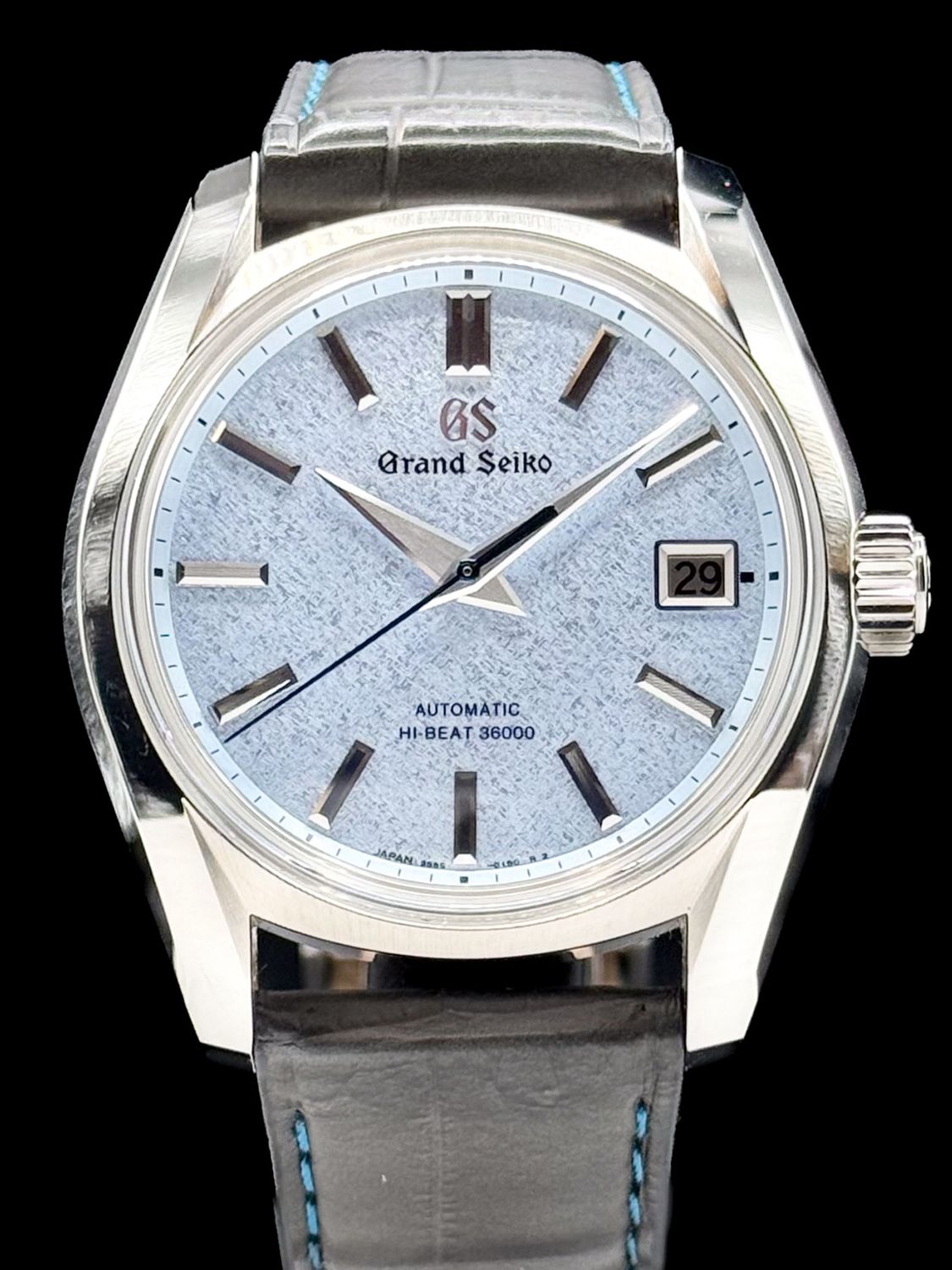 Grand Seiko SBGH295 Hi-Beat Automatic Light Blue - Exquisite Timepieces