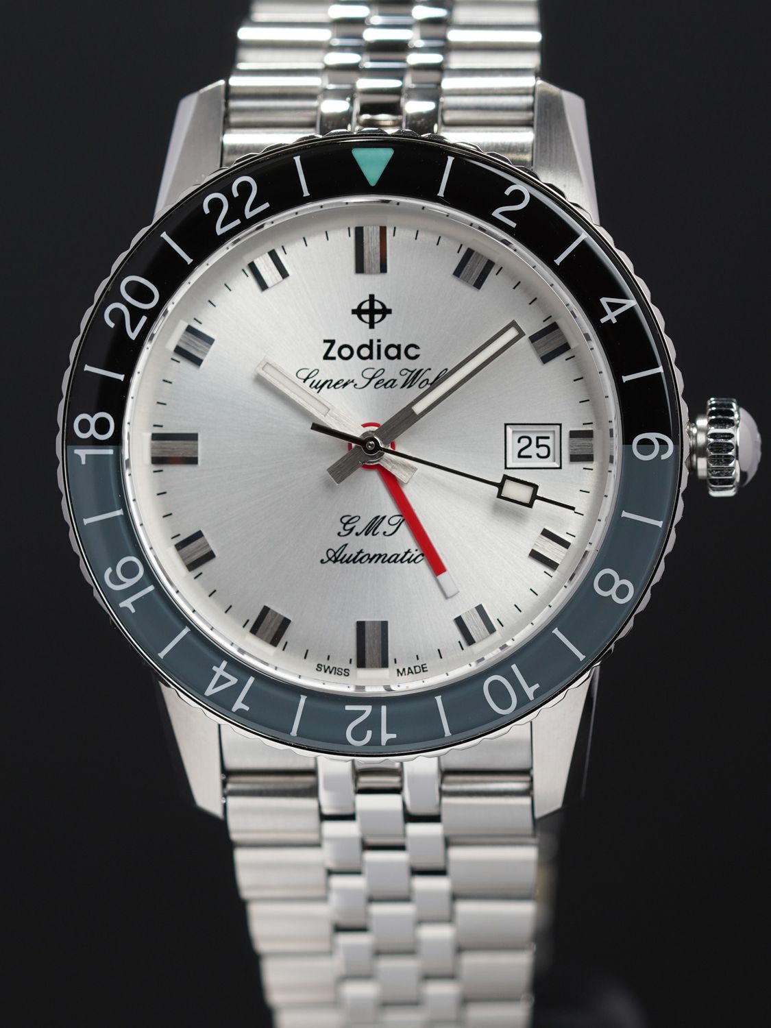 Zodiac Zo9415 Gmt Super Sea Wolf - Exquisite Timepieces