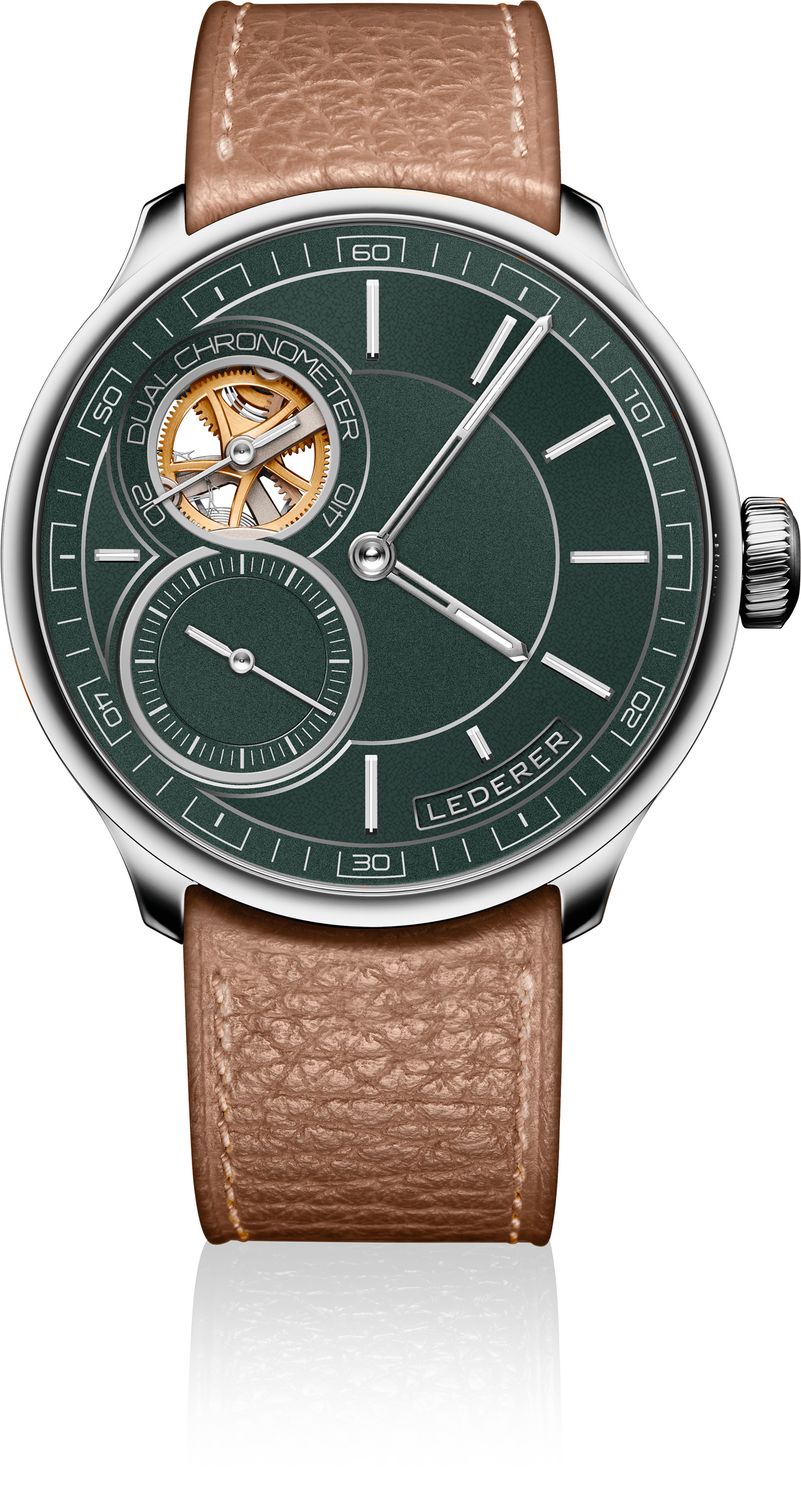 Lederer Cic9016.10.204 Central Impulse Chronometer Racing Green - Exquisite Timepieces