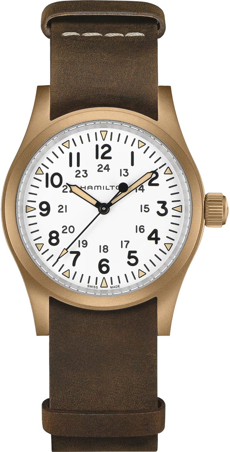 Hamilton H69459510 Khaki Field Mechanical Bronze 38Mm - Exquisite ...