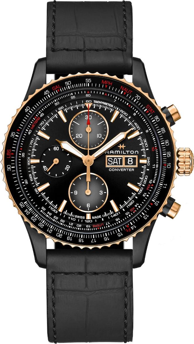 Hamilton H76736730 Khaki Aviation Converter Auto Chrono 44mm ...