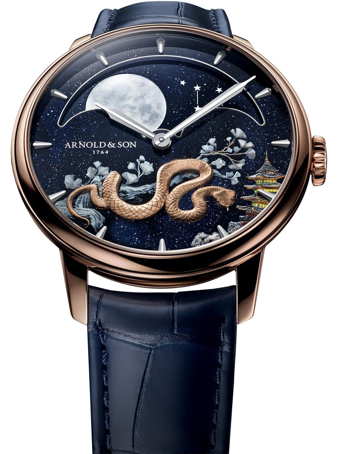 Arnold & Son 1Gblr.z09A.c0224A Perpetual Moon Year Of The Snake ...