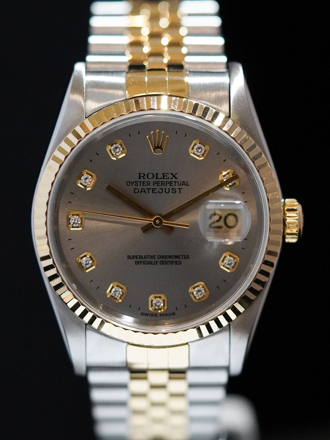 Rolex 16233 Datejust36 Gray Dial - Exquisite Timepieces