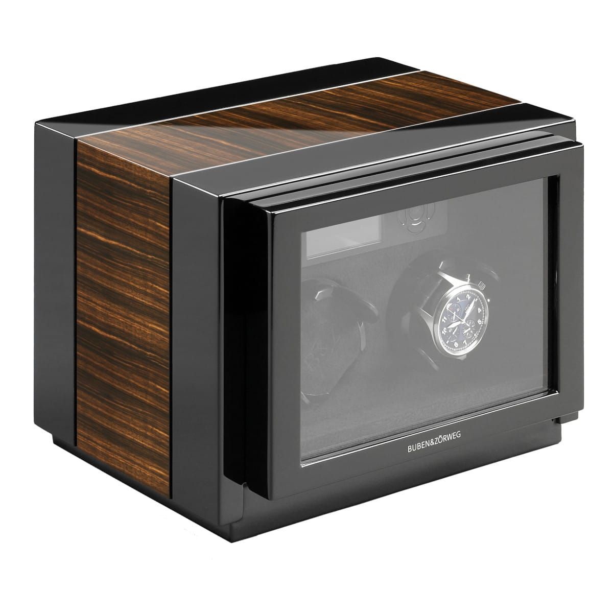 Buben & Zorweg VANTAGE 2 Macassar High Gloss Watch Winder - Exquisite ...