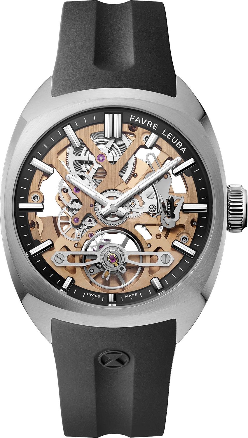 Favre Leuba 00.20105.103.01.301 Chief Skeleton Black - Exquisite Timepieces