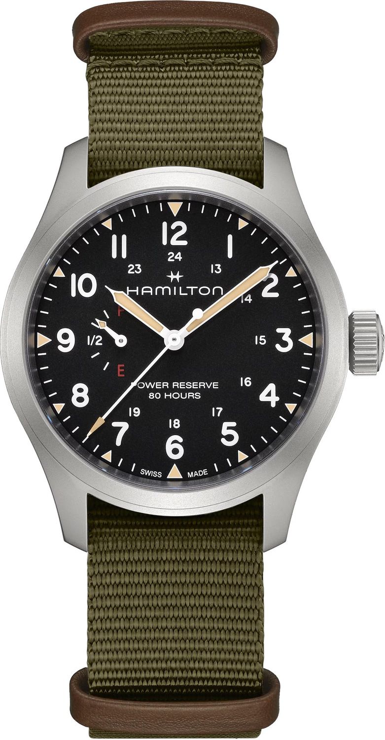 Hamilton H69509930 Khaki Field Mechanical Power Reserve - Exquisite ...
