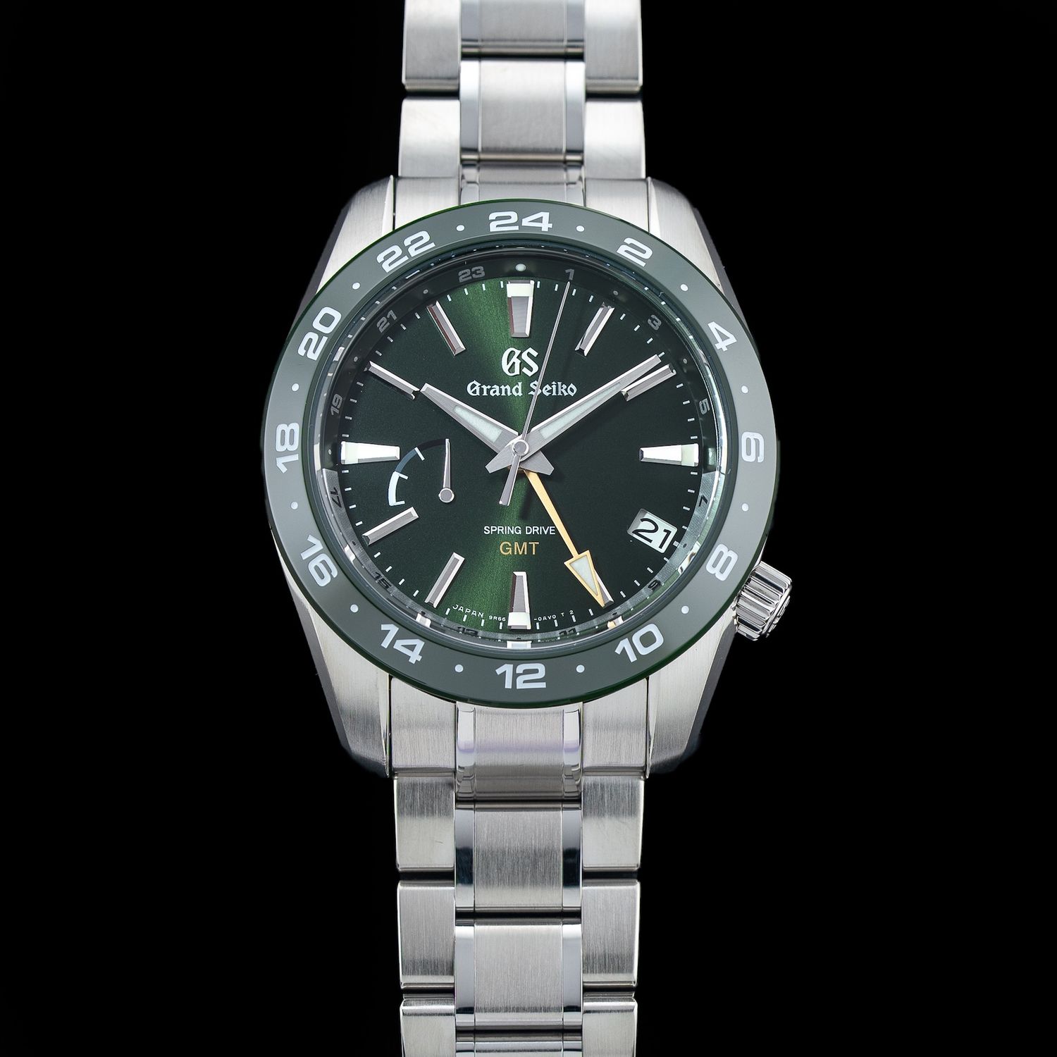Grand Seiko SBGE257 Sport GMT Spring Drive Green Dial - Exquisite ...