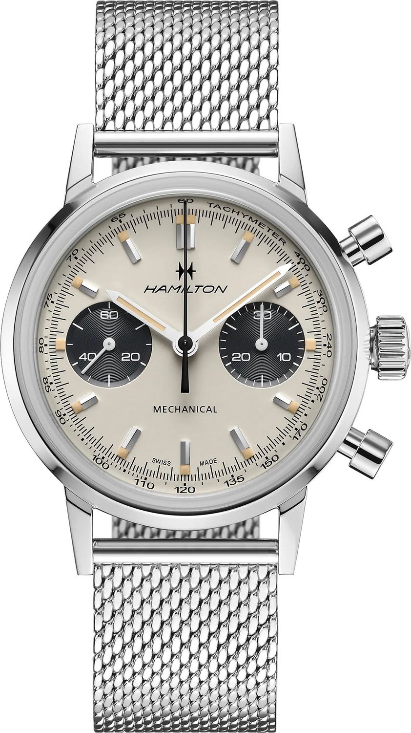 Hamilton H38429110 American Classic Intra-Matic Chronograph H 40mm ...
