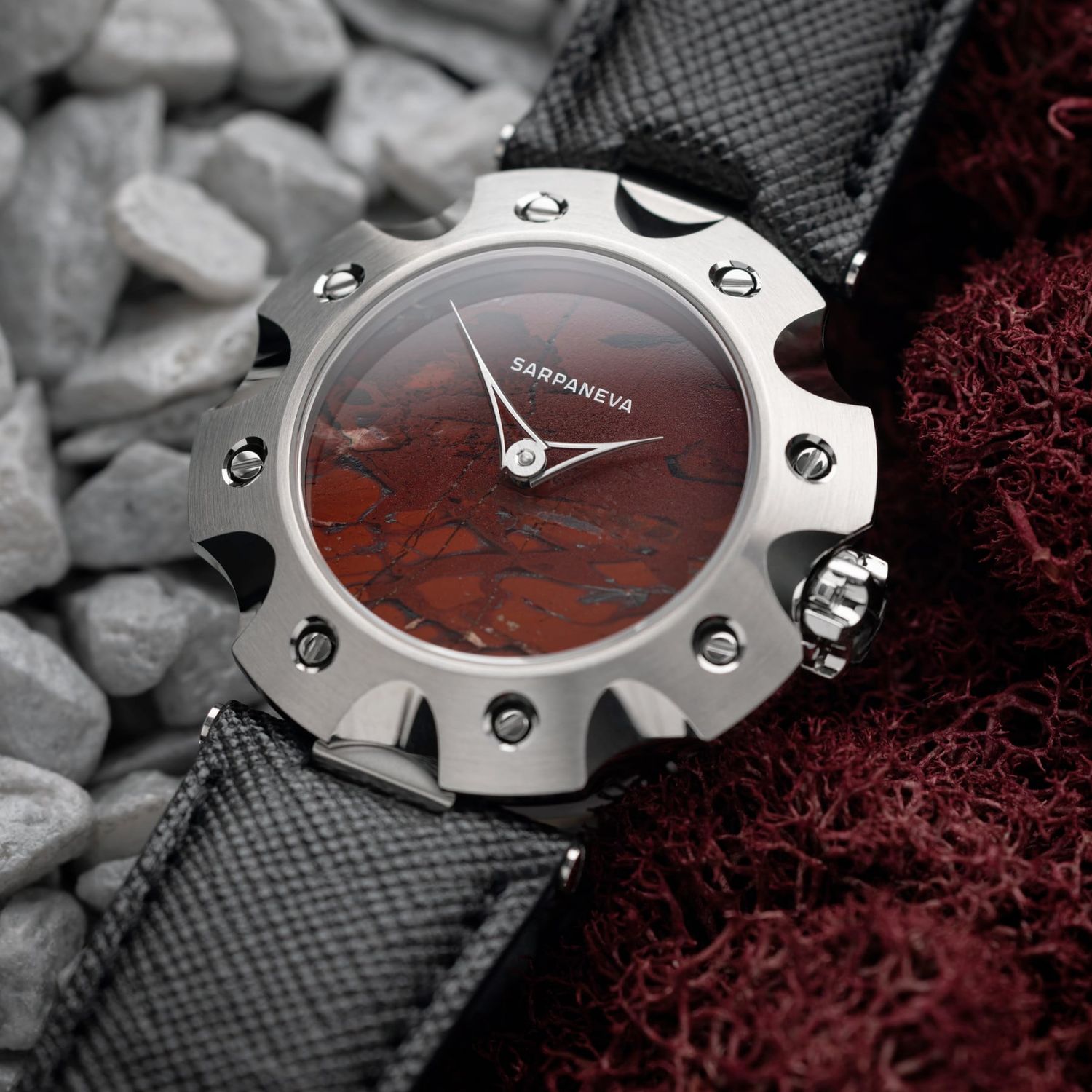 Sarpaneva Supernova Red Jasper - Exquisite Timepieces