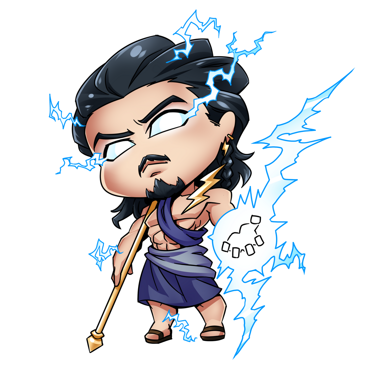 Poseidon Chibi